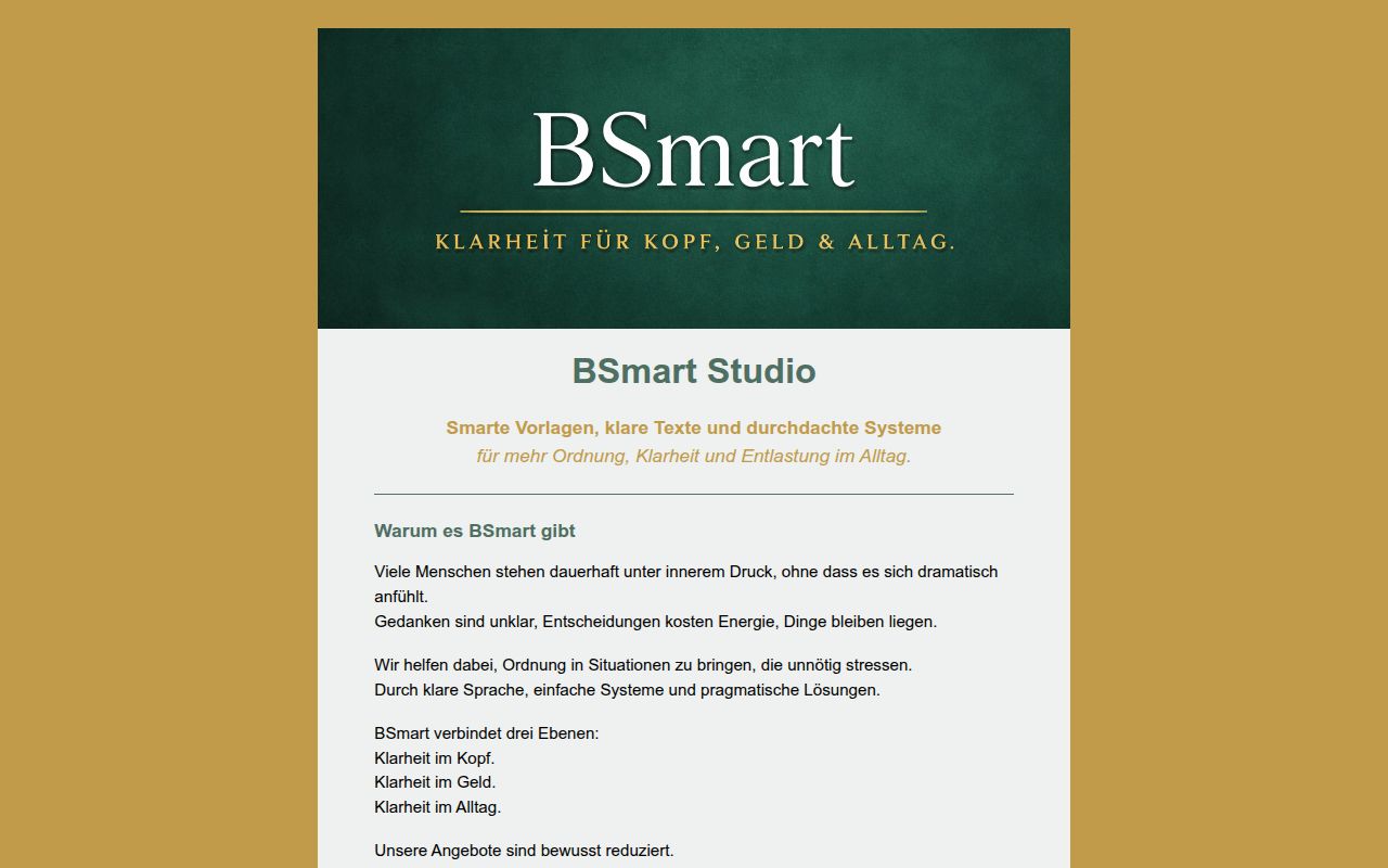 BSmart Studio